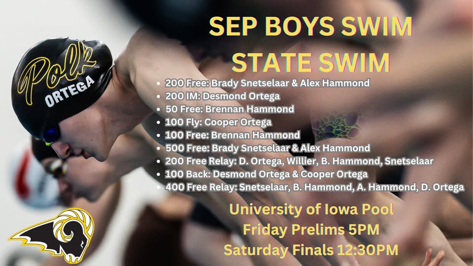 Southeast Polk Rams – Men's Swimming